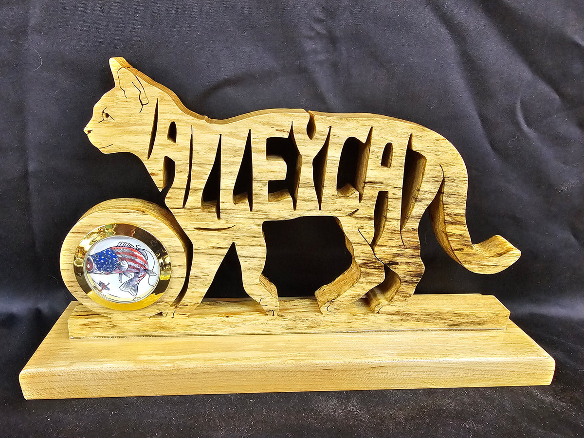 Alleycat Clock – Seal Woodworks
