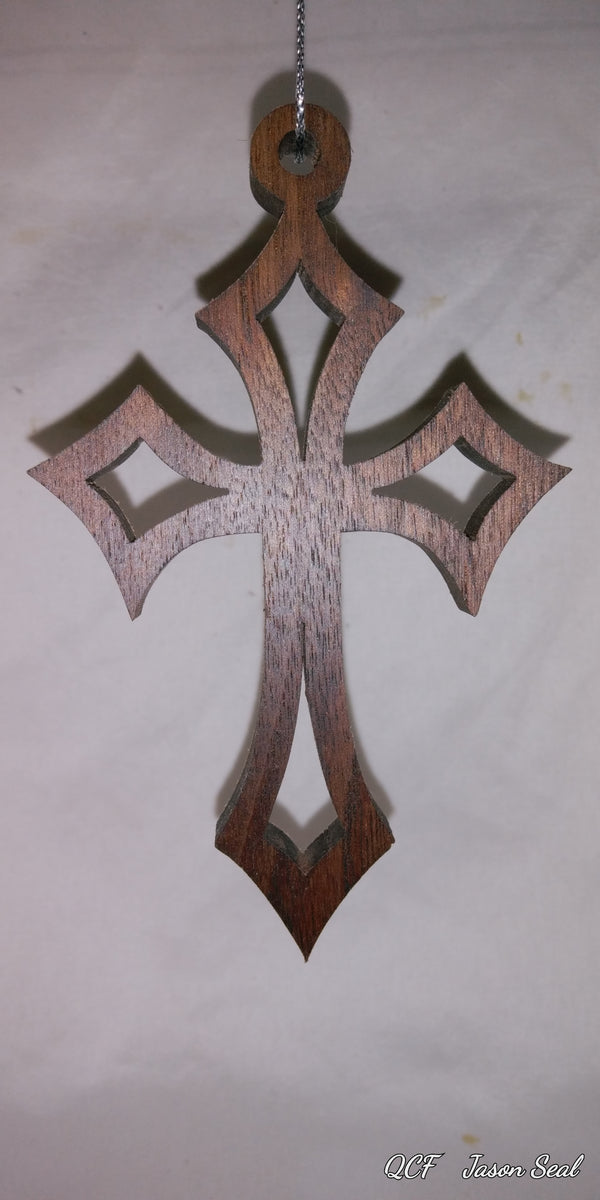 Ornament Cross 8 – QCF Crafts Unlimited
