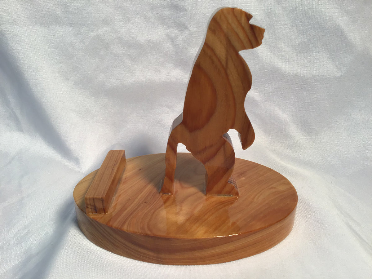 Baboon Cell Phone Stand – Seal Woodworks